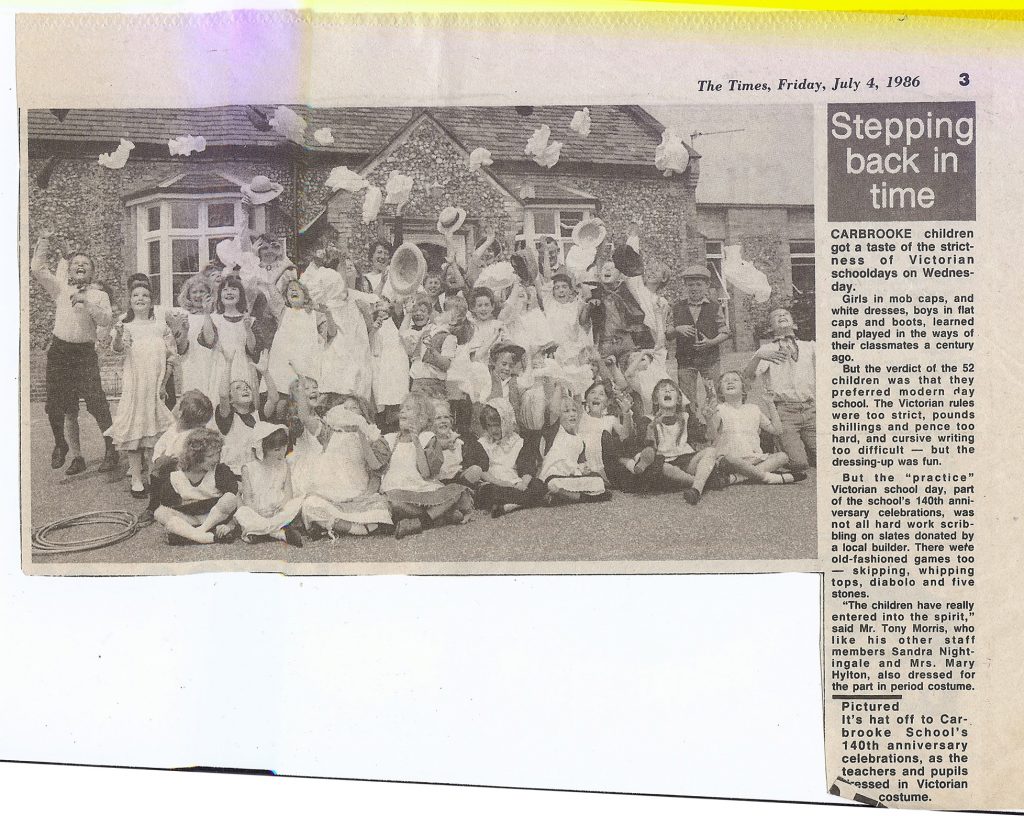 School History – Carbrooke History